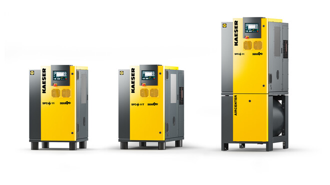 15 HP Rotary Screw Compressors | Kaeser Compressors